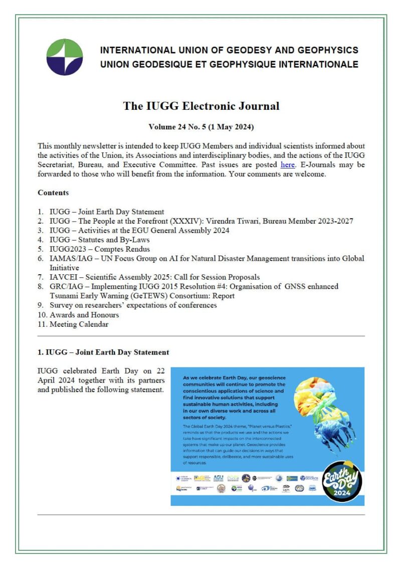 News – IUGG